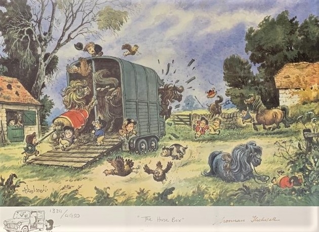 Norman Thelwell | 20th century) A pair of limited edition offset ...
