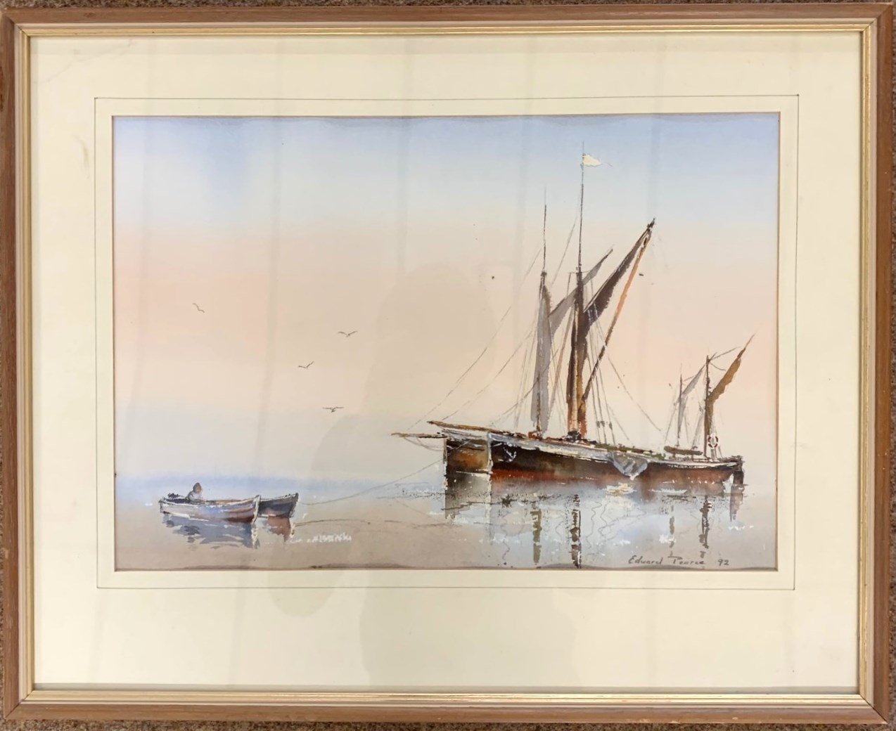 Edward Pearce | shipping scene | MutualArt