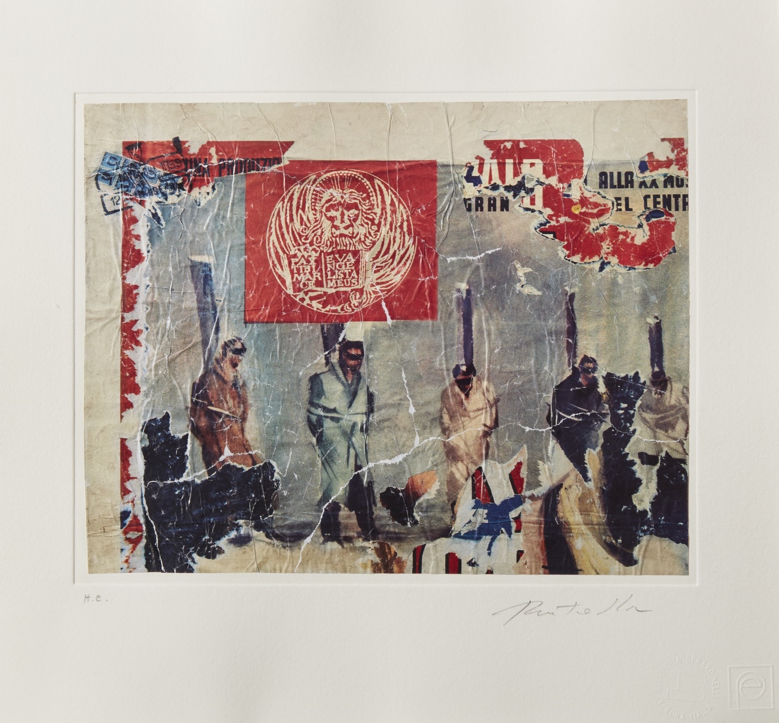 Mimmo Rotella | Untitled. | MutualArt