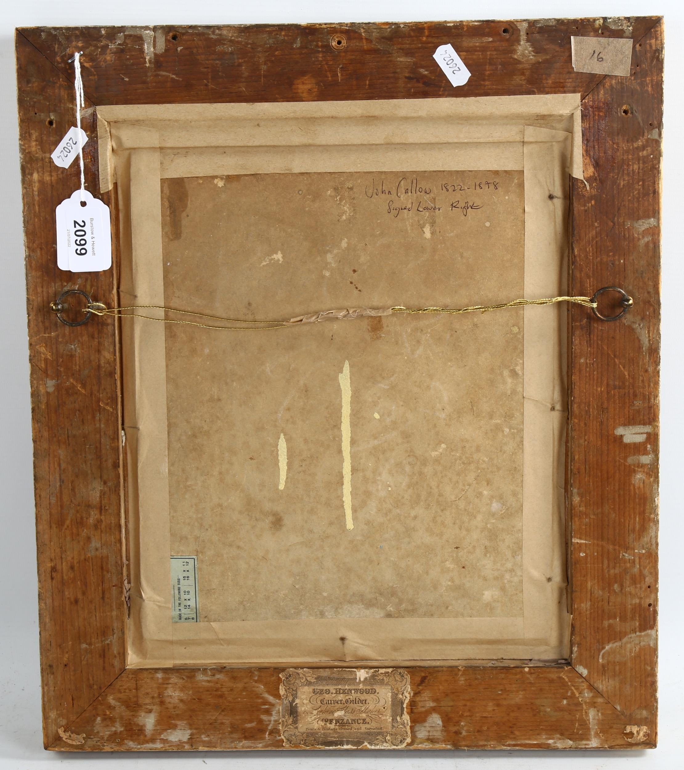 John Callow | harbour scene at dusk | MutualArt