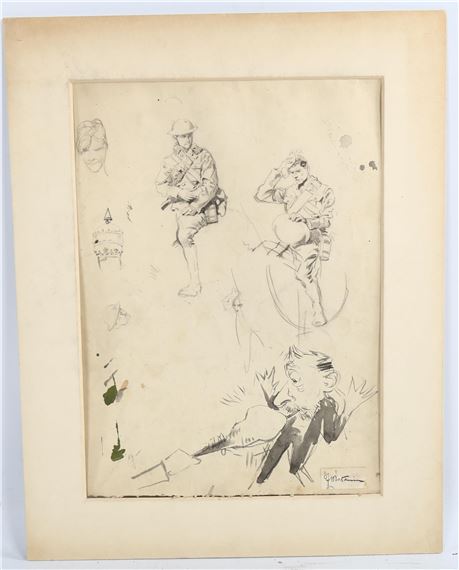 Fortunino Matania | Pericles and Aspasia | MutualArt