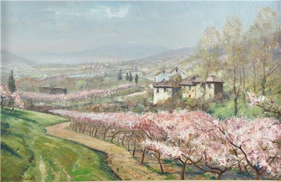Kenneth Denton | spring in the Ardeche | MutualArt