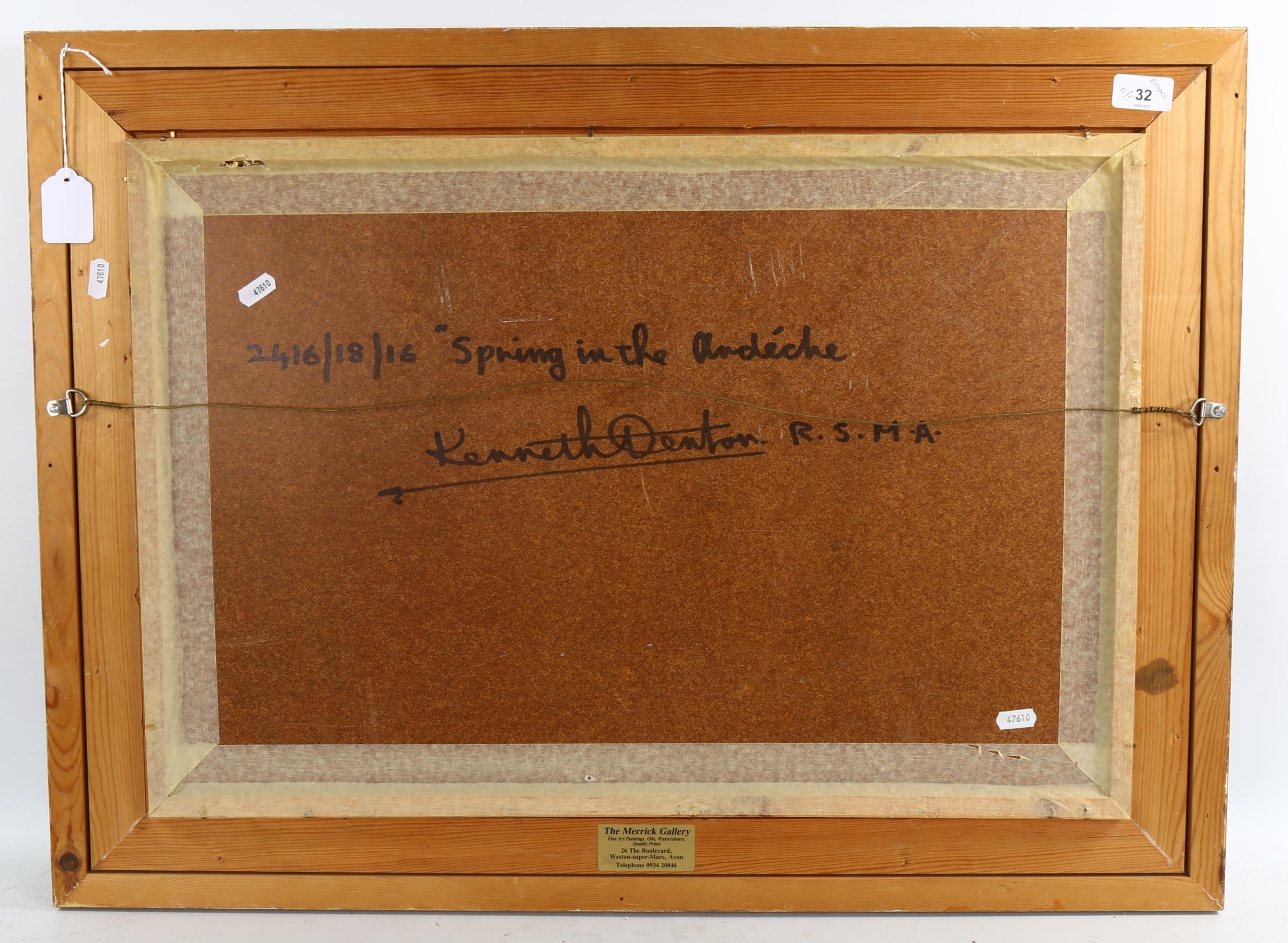 Kenneth Denton | spring in the Ardeche | MutualArt