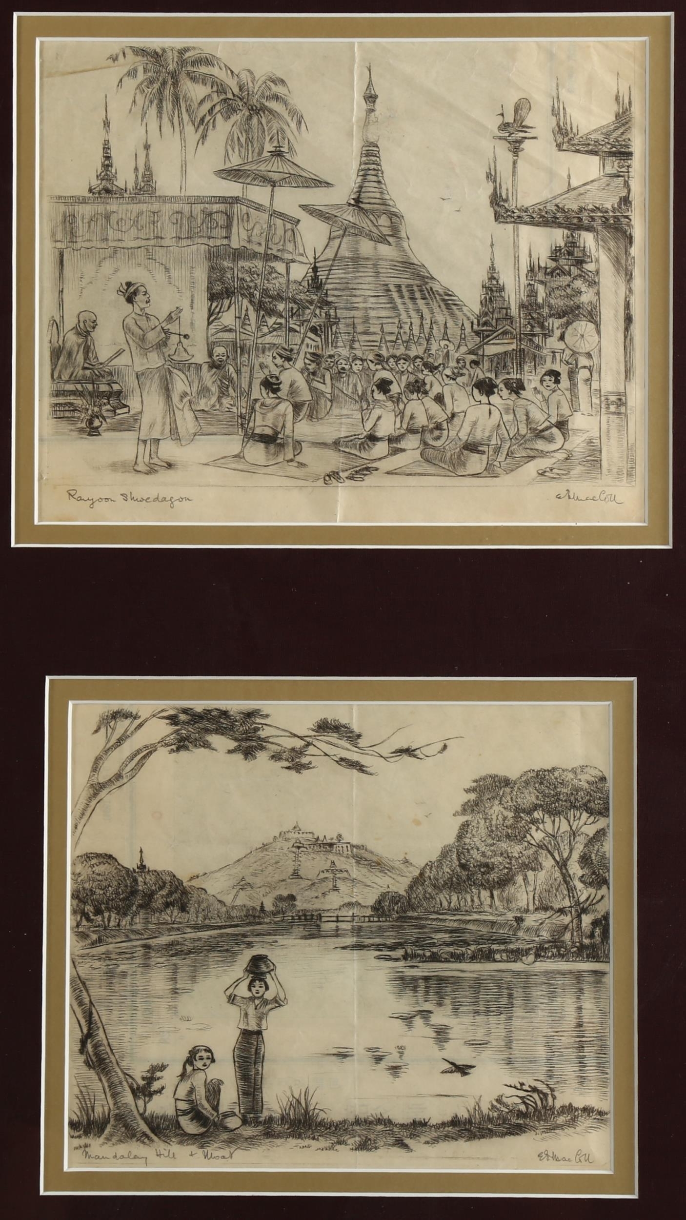 E. Maccoll | scenes in Mandalay | MutualArt