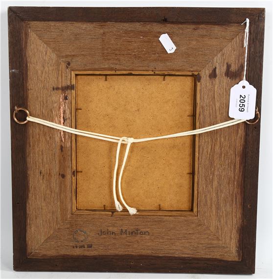 John Minton | Portrait of a man | MutualArt