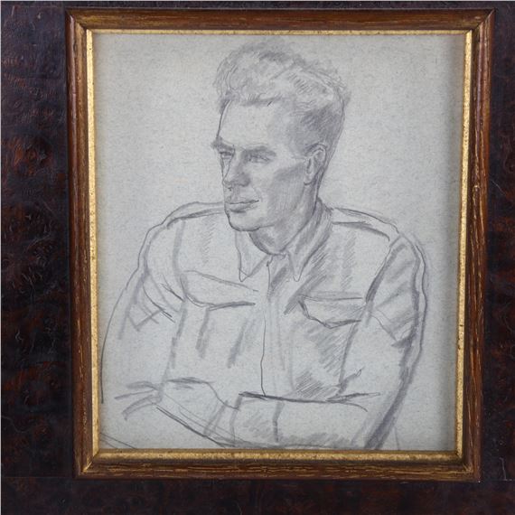 John Minton | Portrait of a man | MutualArt