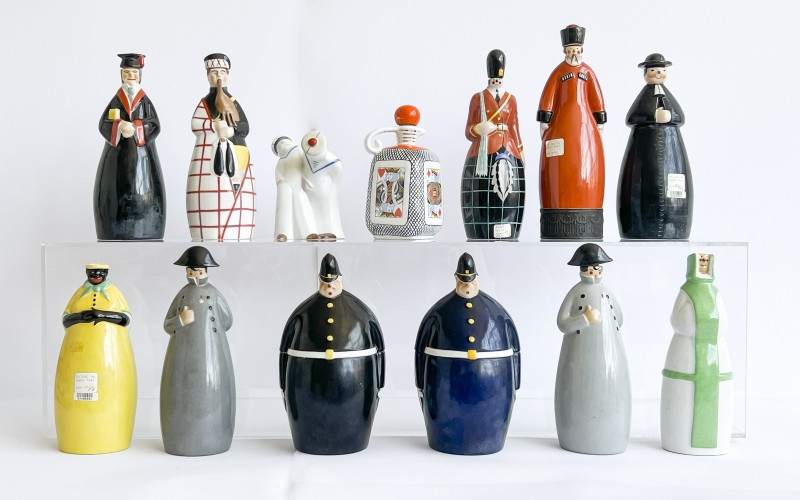 Robj | PARIS PORCELAIN FIGURAL BOTTLES | MutualArt