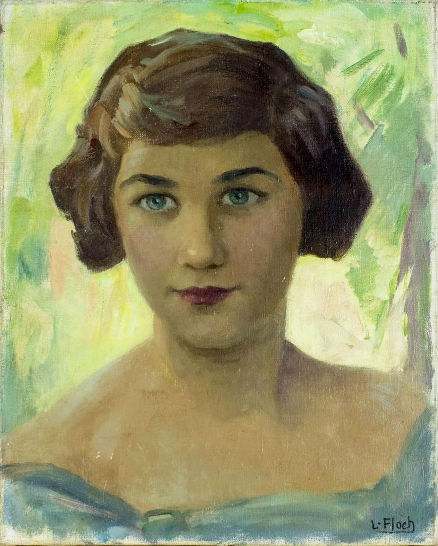 Lionel Floch | Portrait of Woman | MutualArt