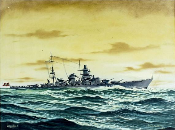John Richard Perry | German Battleship (1980) | MutualArt
