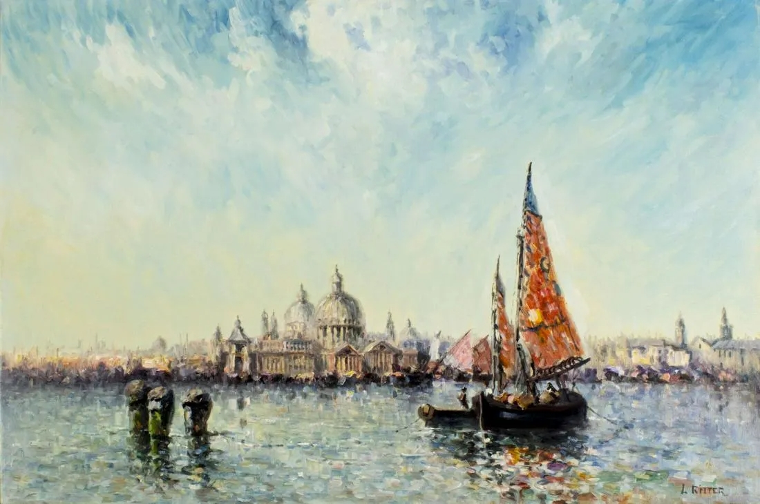 Laszlo Michael Ritter | Venice Cityscape | MutualArt