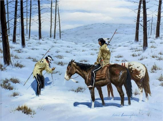 Patrick Cunningham | Indian Hunters | MutualArt