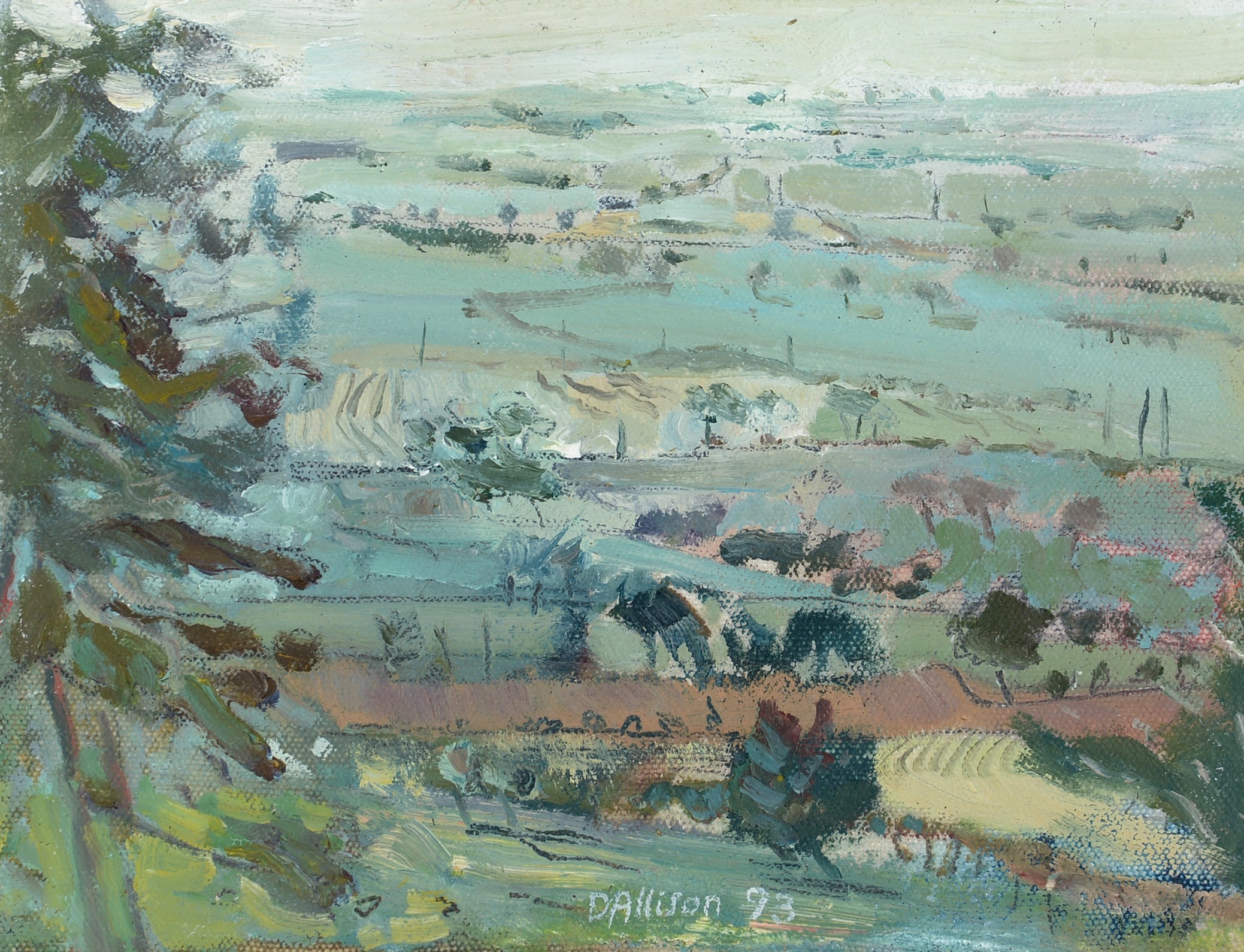 David Allison | Patchwork Landscape | MutualArt