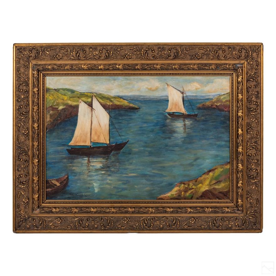 Fern Isabel Coppedge | COASTAL SAILBOAT | MutualArt