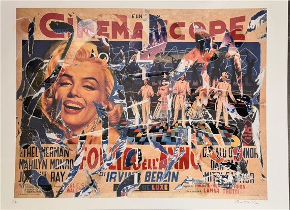 Mimmo Rotella | Cinemascope (2000) | MutualArt