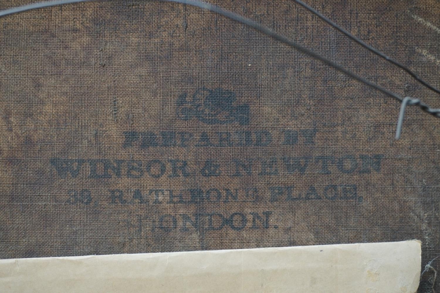 Edward Price | an angler by a waterfall (1876) | MutualArt