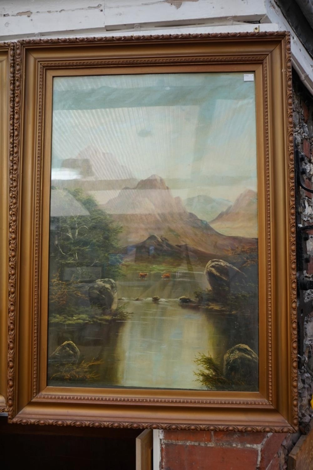 B. Ward | cattle in a highland landscape | MutualArt