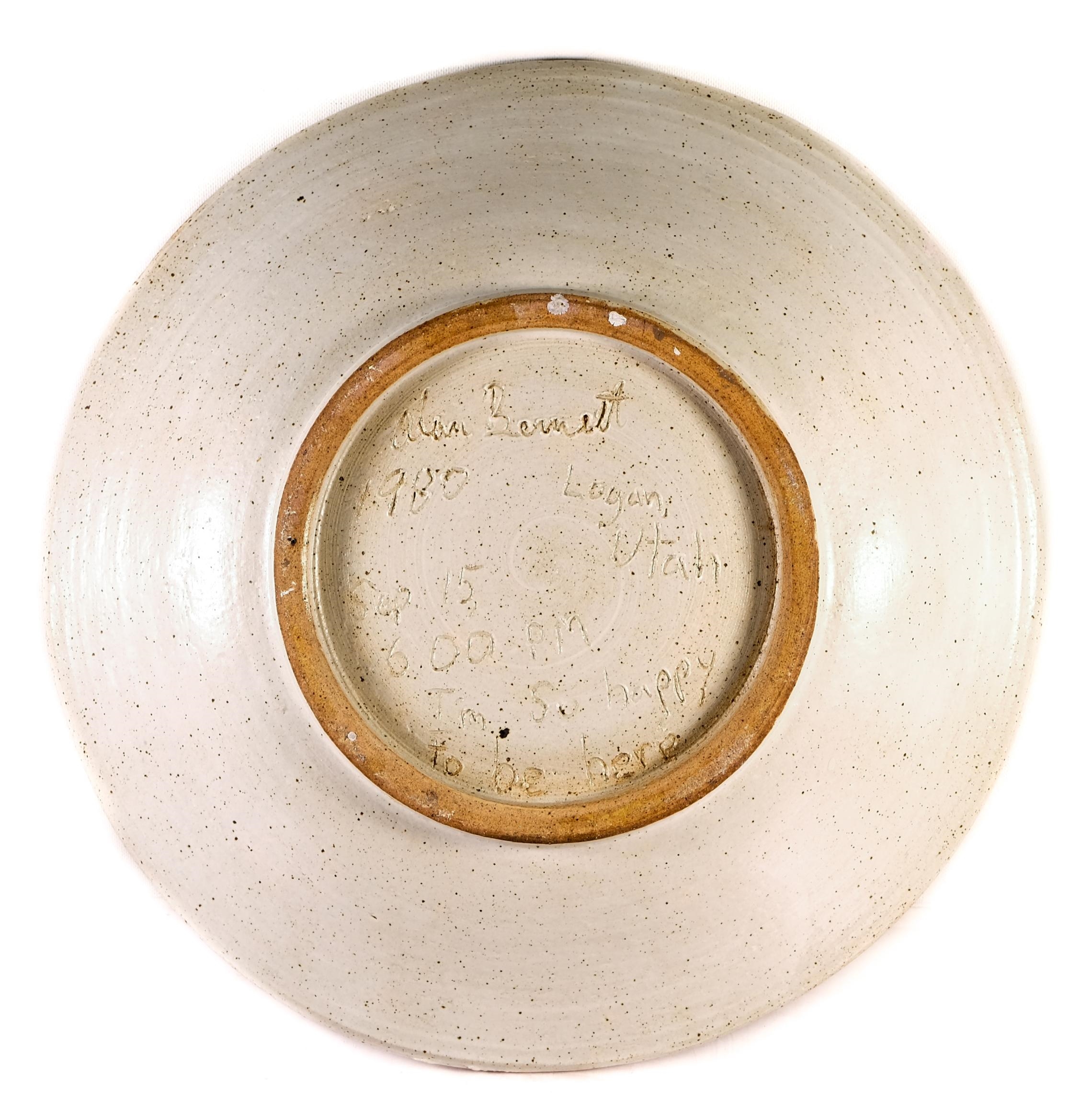 Alan Bennett | Large Pottery Fish Bowl (1980) | MutualArt