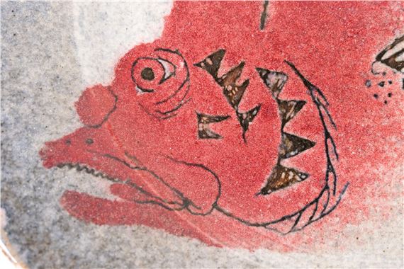 Alan Bennett | Large Pottery Fish Bowl (1980) | MutualArt