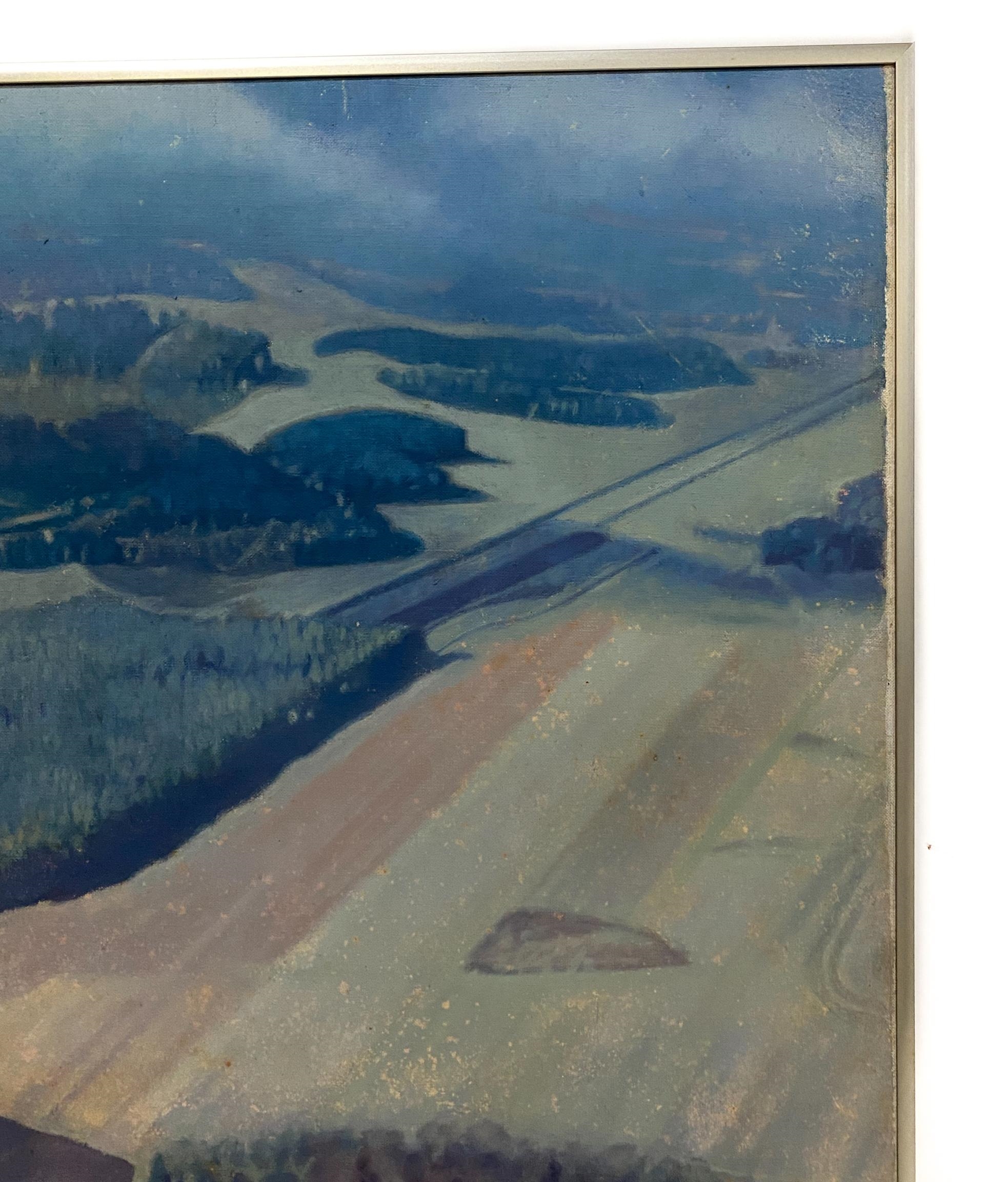 Peter Munro | Plane Over Canadian Forest | MutualArt