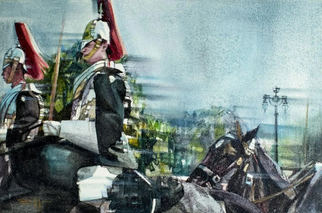 Eric Mason | Household Cavalry Mounted Regiment Horse Guards | MutualArt