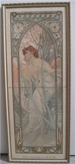 Alphonse Mucha | MUCHA (1860-1939), Original lithograph of the series ...