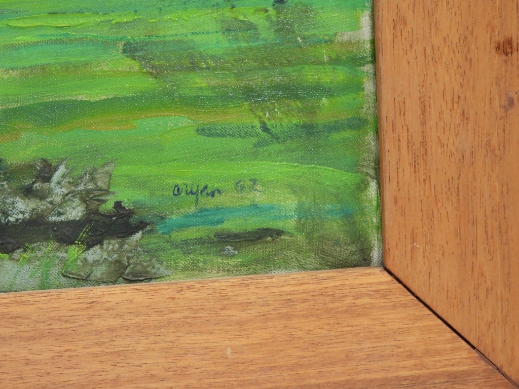 Steven Cryan | Folk Naive Airforce Veteran Painting (1962) | MutualArt