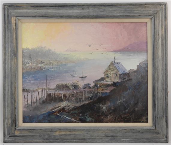 Ward Palmer Mann | Harbor (1971) | MutualArt