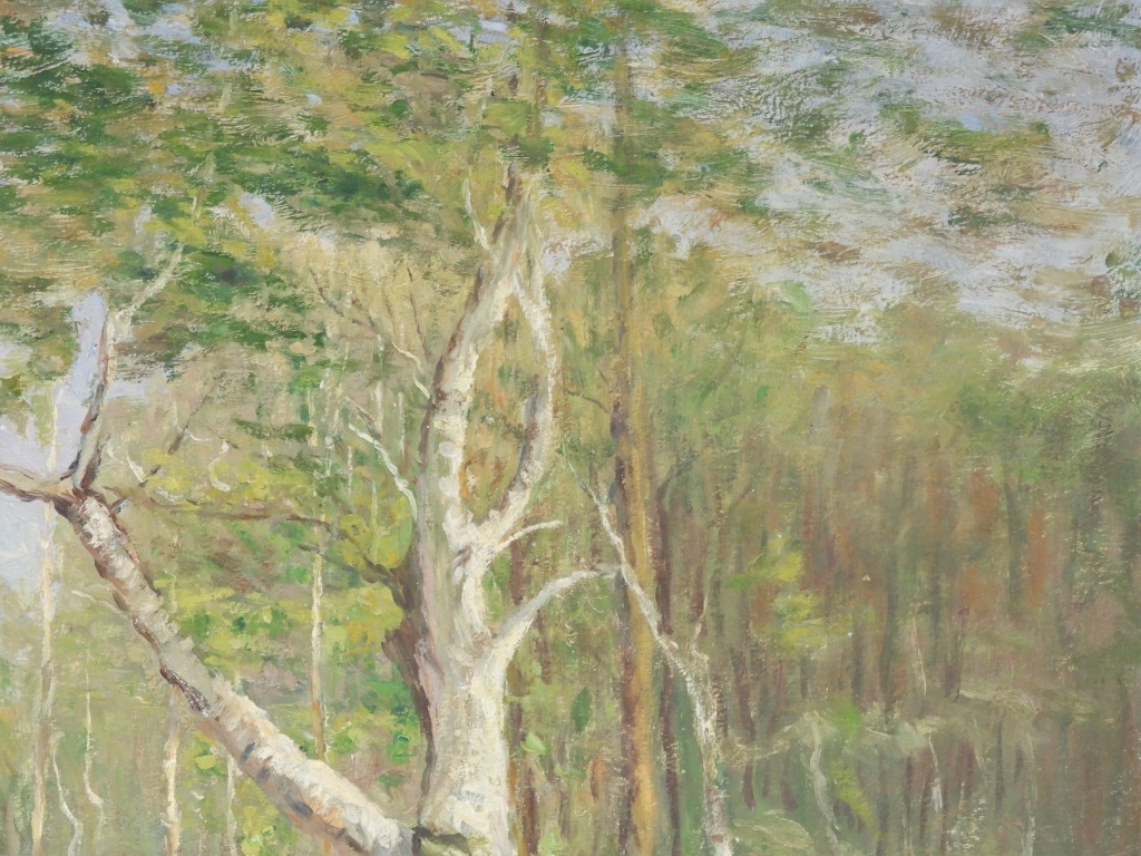 Katherine Allmond Hulbert | Forest Pond Landscape | MutualArt
