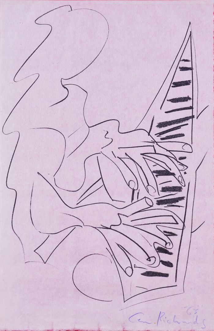 Ceri Richards | The Pianist | MutualArt