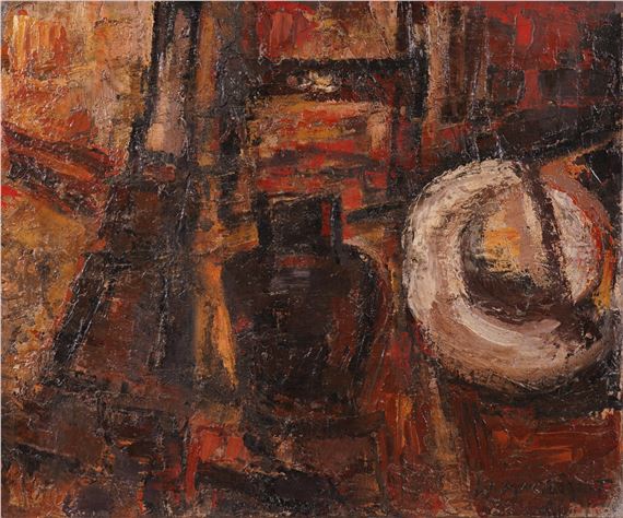 Sir William MacTaggart | Still life of a vase | MutualArt