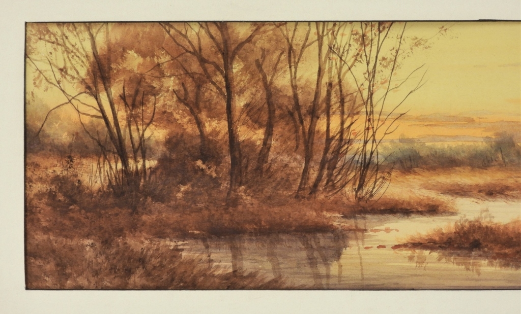 Walter Lofthouse Dean | River Landscape | MutualArt