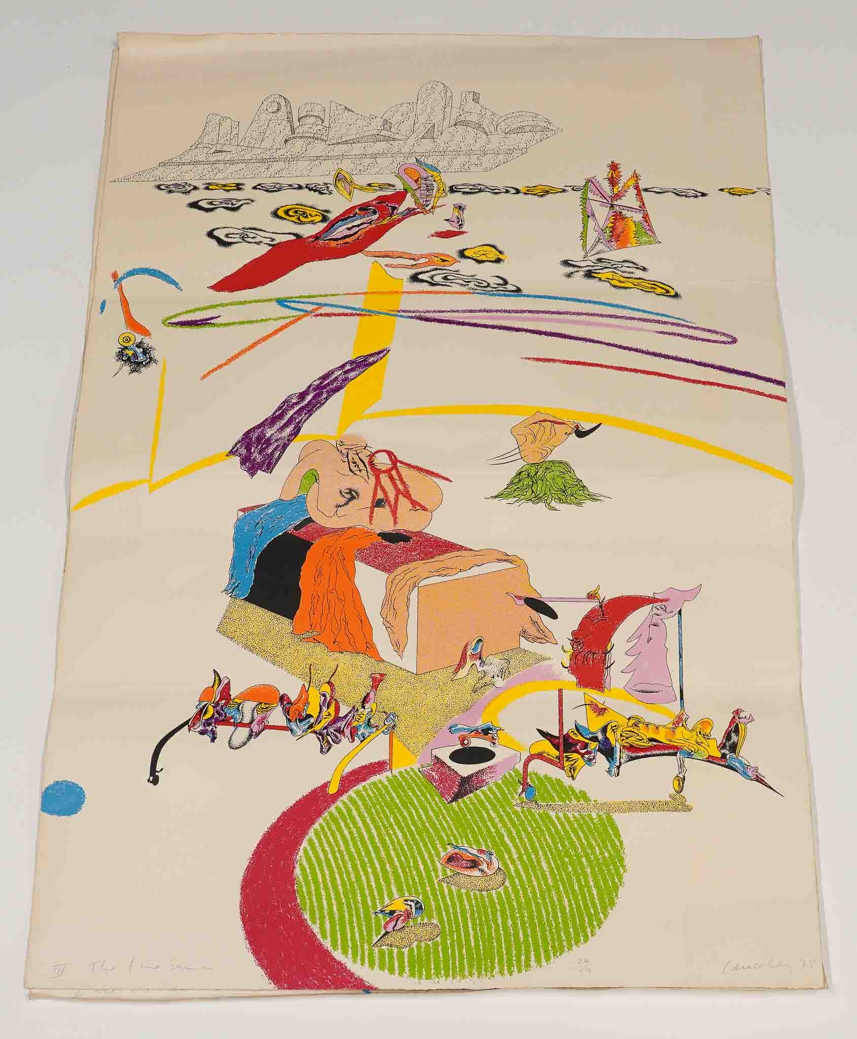 Colin Lanceley | The Fine Sermon (1975) | MutualArt