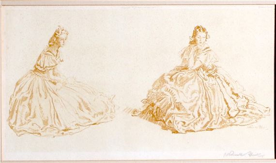 William Russell Flint | SEATED LADIES | MutualArt