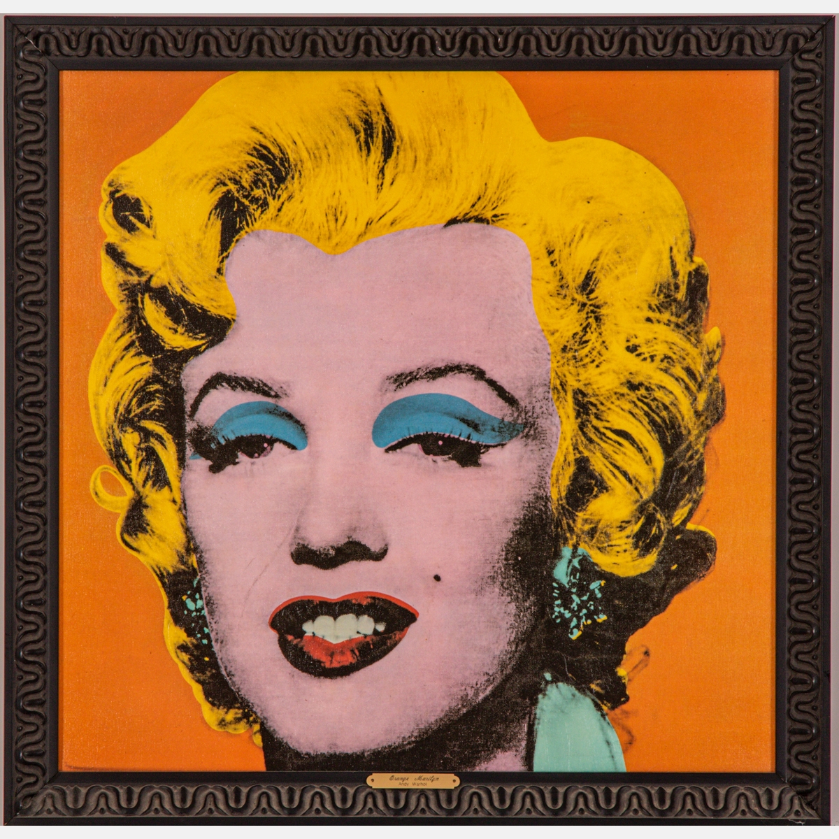Andy Warhol | A Reproduction Offset Lithograph of Orange Marilyn ...