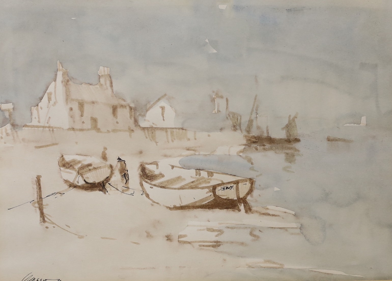 Edward Wesson | Coastal scene | MutualArt