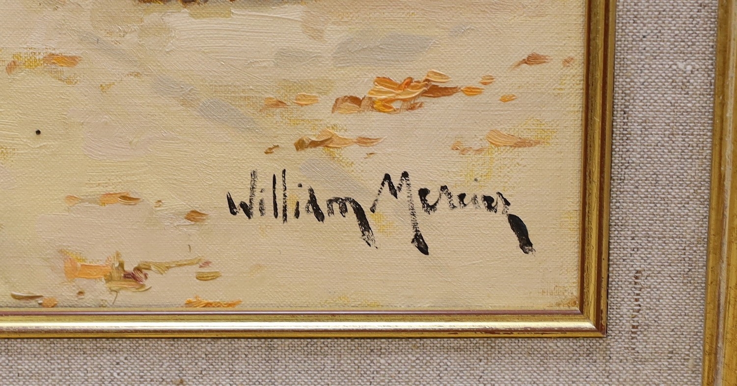 William Mercier | French street scene | MutualArt