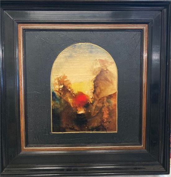 Georges Vriz | Composition on panel | MutualArt