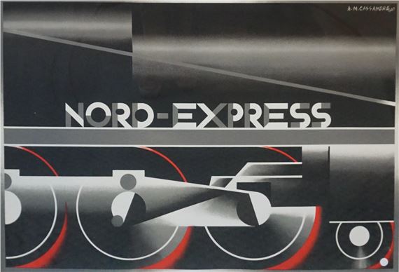 Cassandre A.M. | Nord-Express (1927) | Artwork performance at auction ...