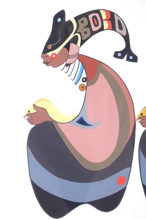 Benjamin Harjo Jr. | Ancient Hunters (1989) | MutualArt