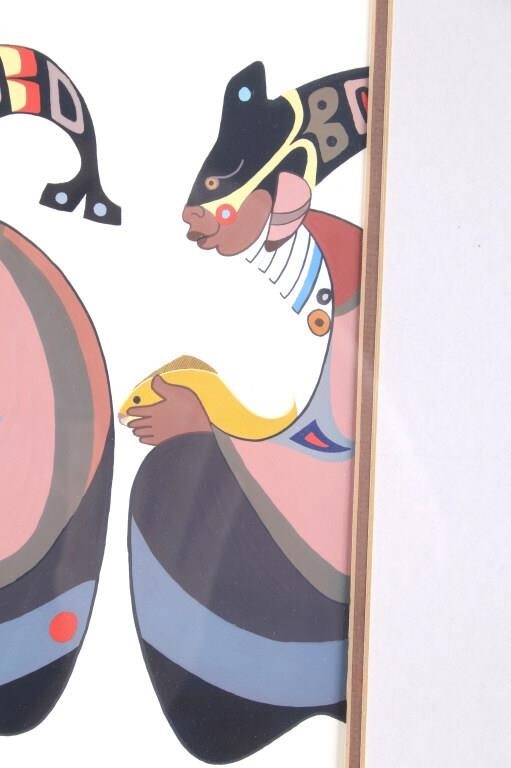 Benjamin Harjo Jr. | Ancient Hunters (1989) | MutualArt