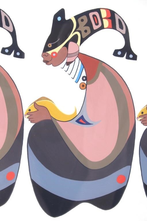 Benjamin Harjo Jr. | Ancient Hunters (1989) | MutualArt