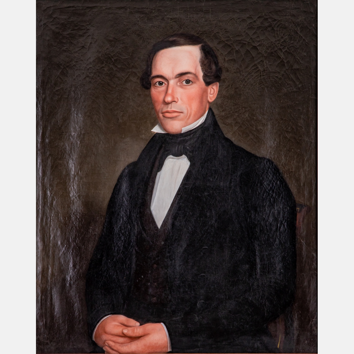 Ammi Phillips | Portraits of a Gentleman and Lady | MutualArt
