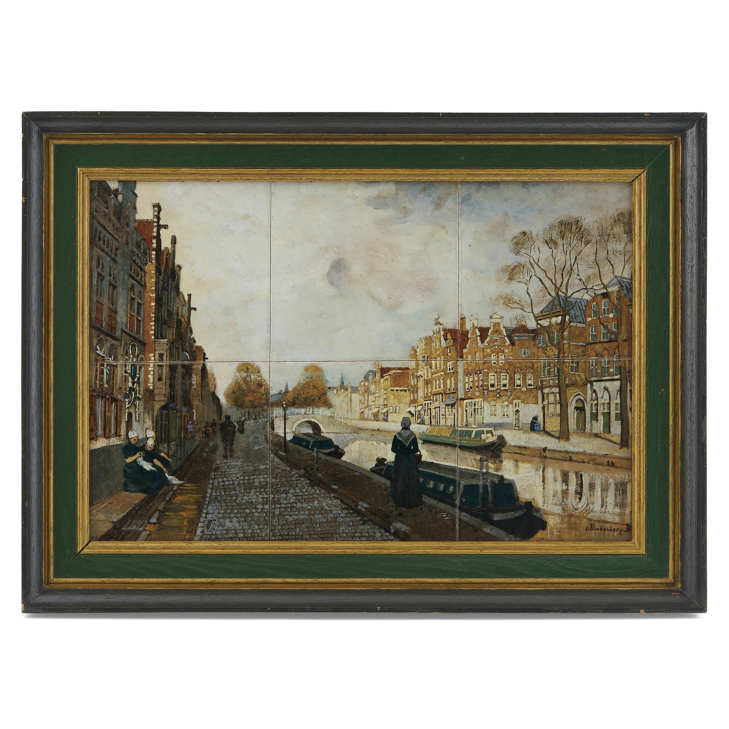Johannes Christiaan Karel Klinkenberg | Earthenware six-tile tableau ...