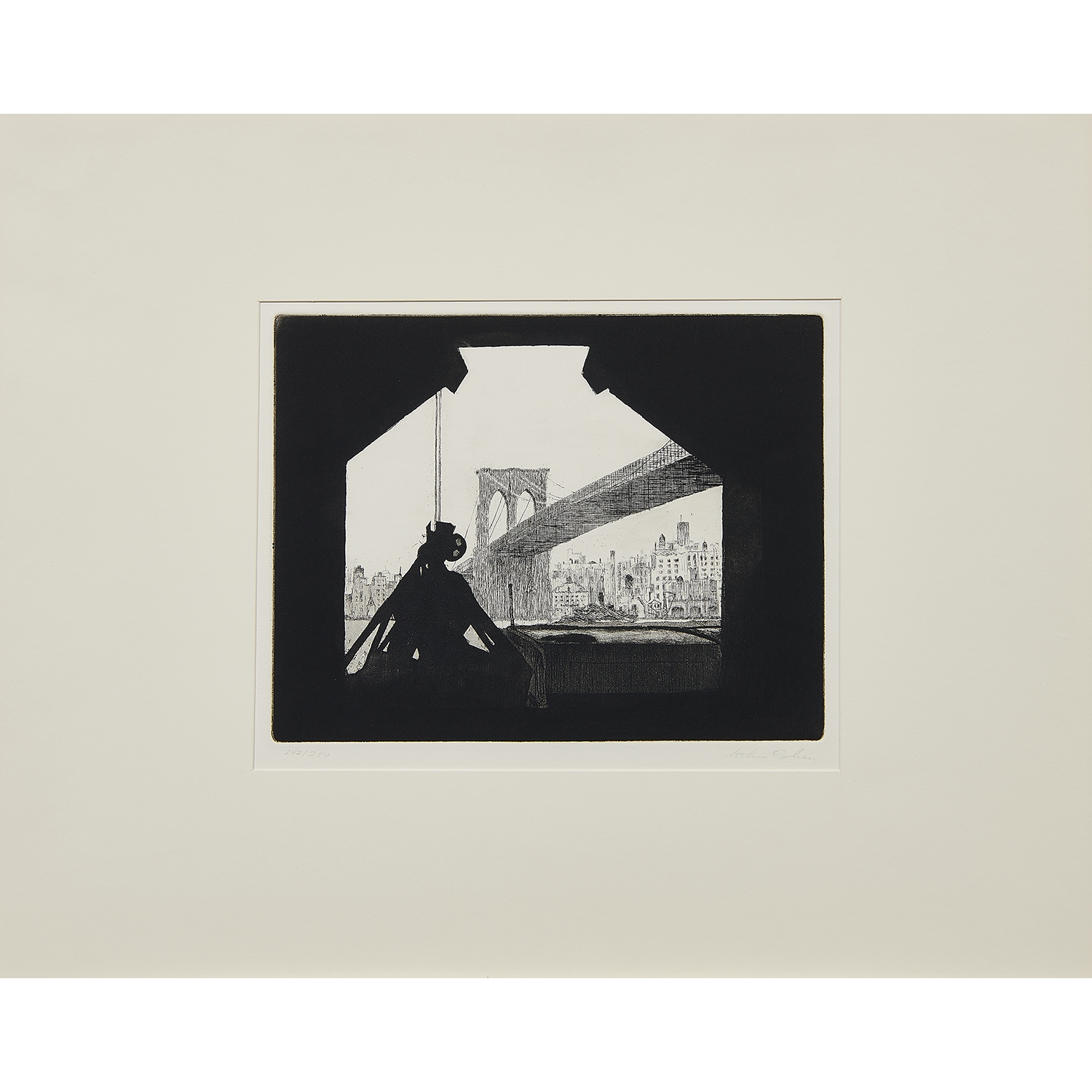 Max Arthur Cohn | Bridge Silhouette (1982) | MutualArt
