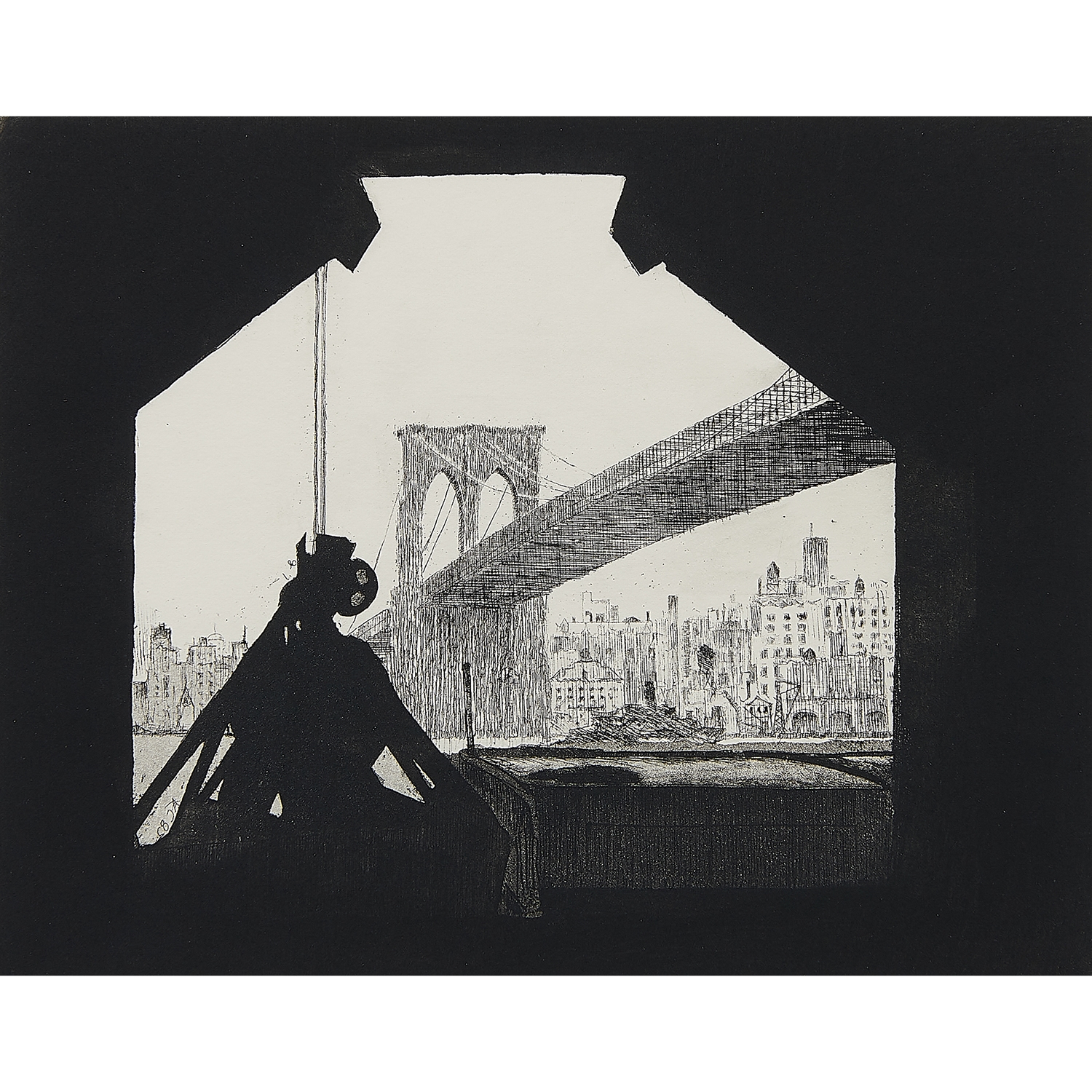 Max Arthur Cohn | Bridge Silhouette (1982) | MutualArt