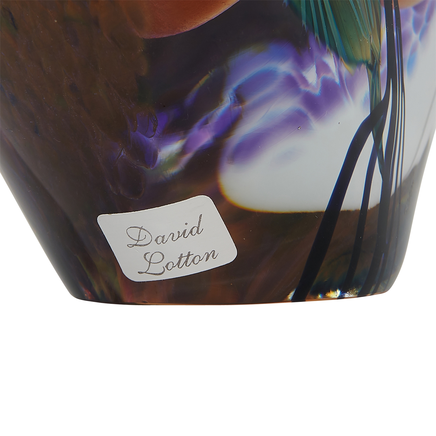 David Lotton | Organic Sculpture double throat vase (1999) | MutualArt