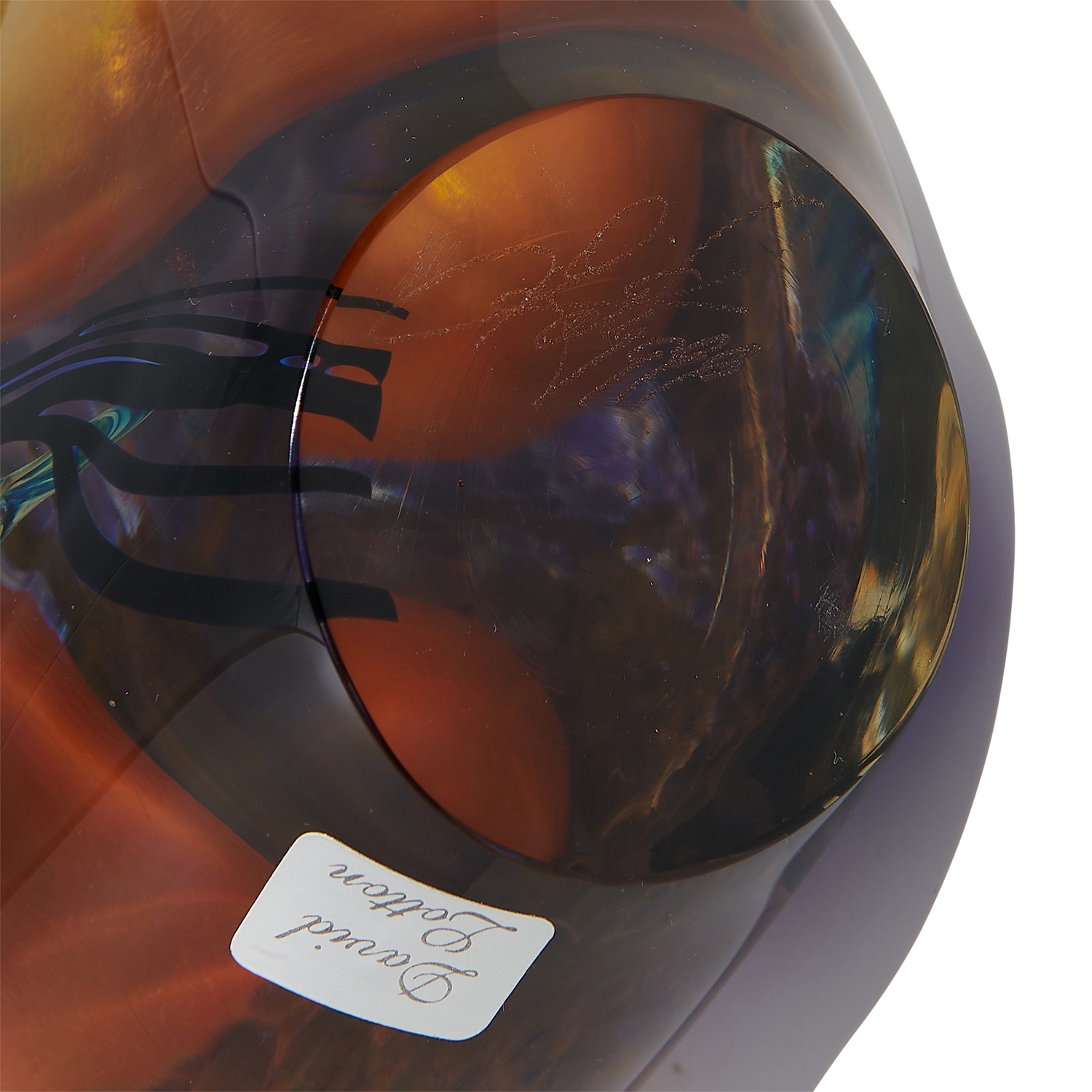 David Lotton | Organic Sculpture double throat vase (1999) | MutualArt