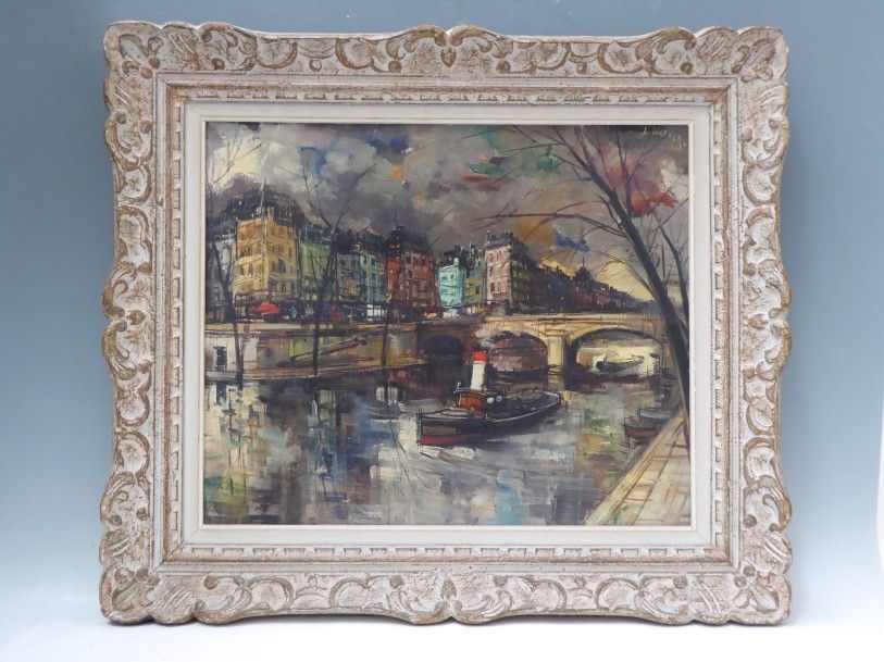 J. Warner | : La Seine à Paris | MutualArt
