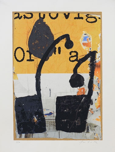 Mimmo Rotella | Orchidea bionda | MutualArt