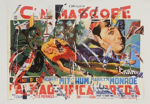Mimmo Rotella | Orchidea bionda | MutualArt